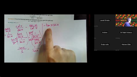 Introduction To Trigonometric Proofs Part 3 Youtube
