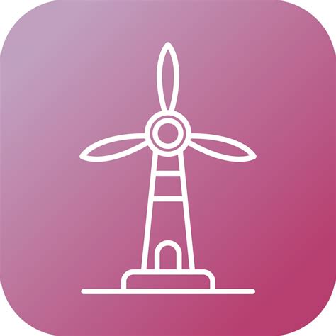 Windmill Vector Icon 15642769 Vector Art At Vecteezy