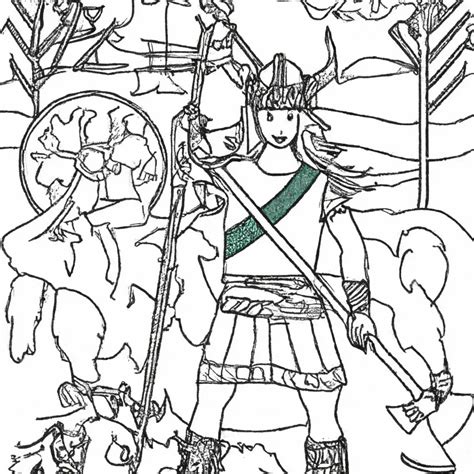 Descubra O Fascinante Mundo Da Mitologia Nórdica Através De Desenhos