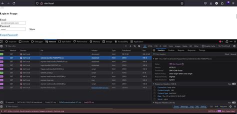 Problem Loading Css In Erpnext Local Erpnext Frappe Forum
