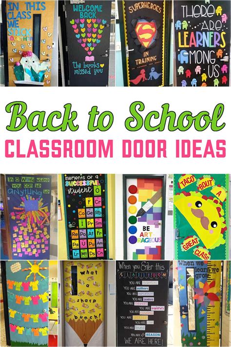 Back To School Classroom Door Ideas Classroom Door Classroom Door