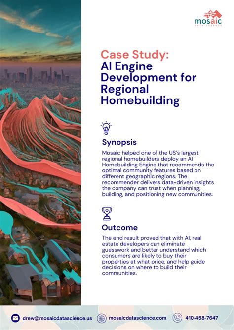 Ai Homebuilding Engine Development Mosaic Data Science