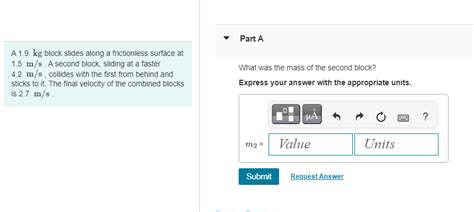 Solved A Kg Block Slides Along A Frictionless Surface Chegg