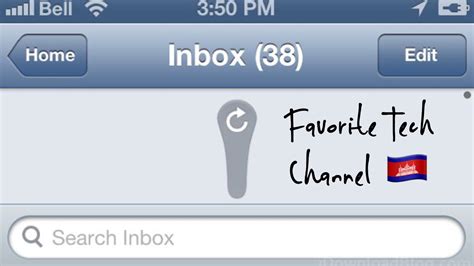 ios 6 pull to refresh ui youtube