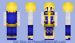 Kurapika From Hunter X Hunter Minecraft Skin