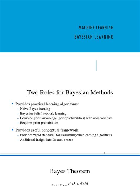 bayesian learning note pdf bayesian inference statistical