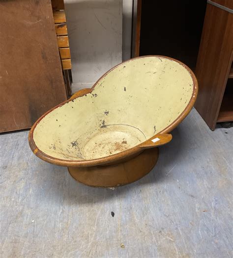 Victorian Tin Hip Bath Badgers Auctions