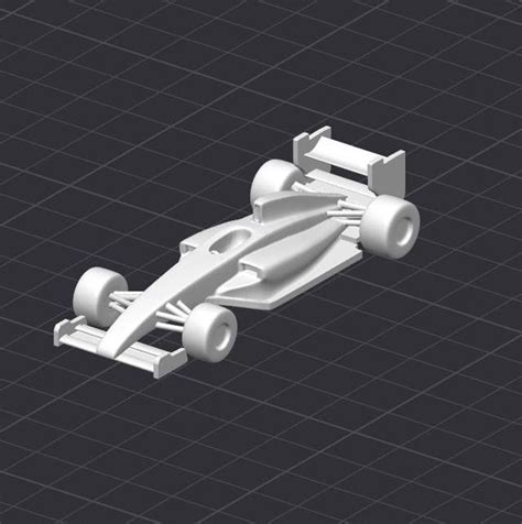F1 Race Car Stl 3d Printer File Formula 1 Etsy