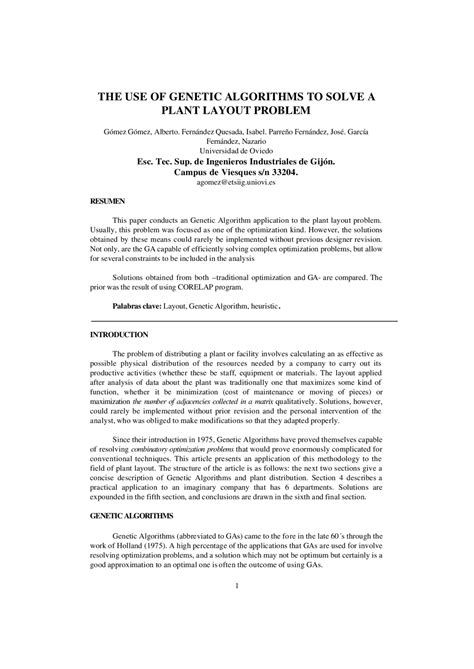 Genetic Algorithms Teoria De Algoritmos Genéticos Docsity