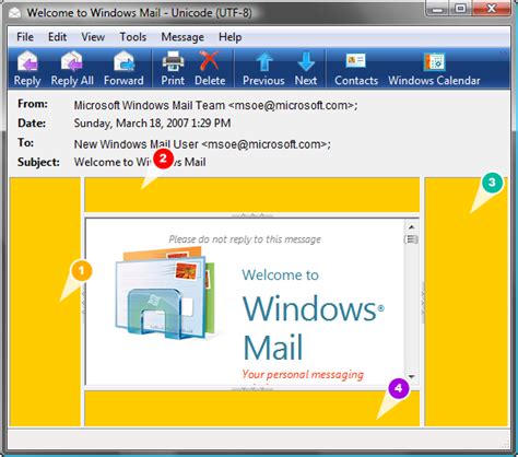 Customize Outlook Express Windows Mail Forms View And Preview Pane