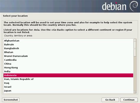 Cara Install Linux Debian Server Gambar Graphical Install Catatan Robby