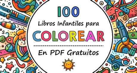 100 Libros Para Colorear Para Niños En Pdf Gratis Paperblog