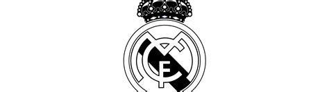Real Madrid Cf Wallpaper 4k Logo Black And White