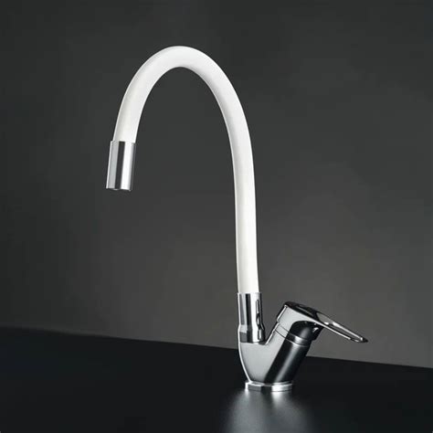 Смеситель ESKO Line Flex_44_179 Латунь, Силикон Поворотный, Гибкая ...
