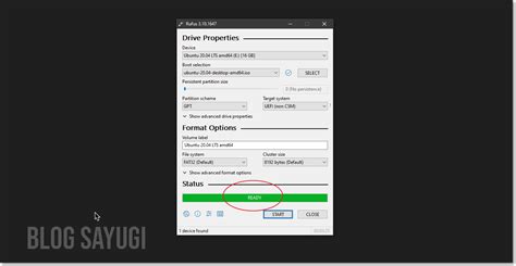 Cara Membuat Bootable Linux Dengan Mudah Menggunakan Rufus BLOG SAYUGI