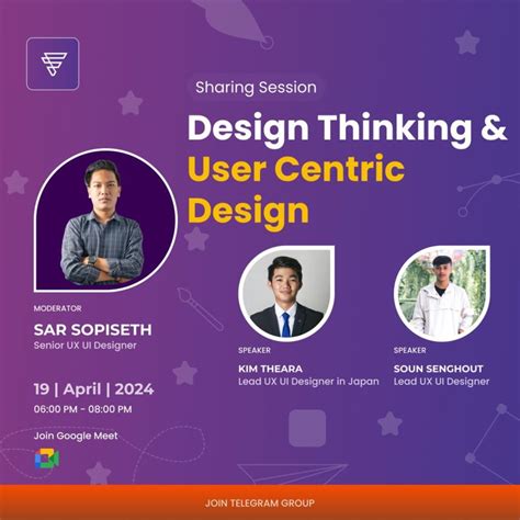 Kim Theara On Linkedin Designthinking Usercentric Sharingsession