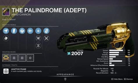 The Palindrome Is Back In Destiny 2 Full Guide Lfcarry Guides