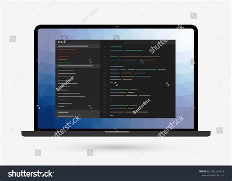 Development Programming Software Coding Flat Icon Stock Vector Royalty