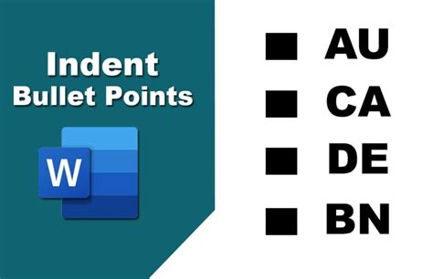 How To Indent Bullet Points In Microsoft Word Table Free Power Point