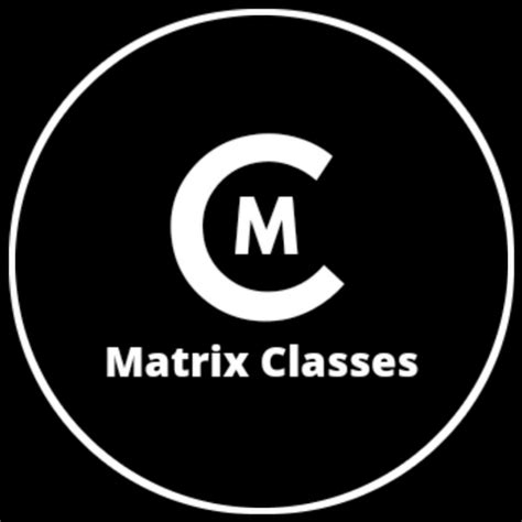 Matrix Classes Youtube