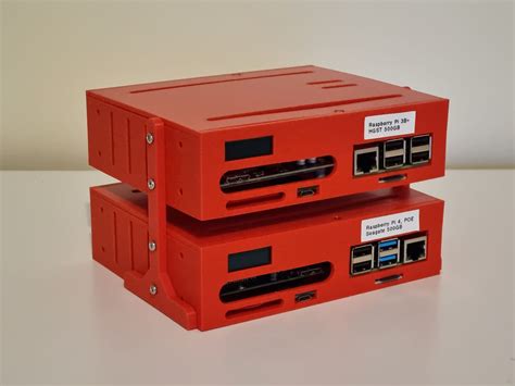 1u Stackable Raspberry Pi Enclosure With 25 Hddssd By Thatguy