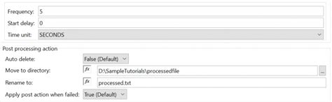 On New Or Updated File Mulesoft File Connector