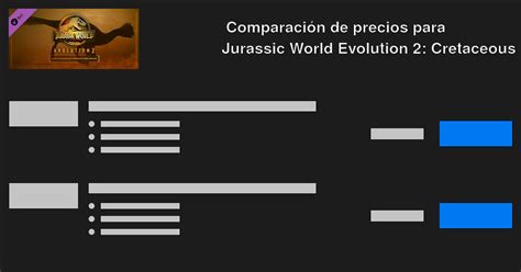 Compra Jurassic World Evolution 2 Cretaceous Predator Pack Barato
