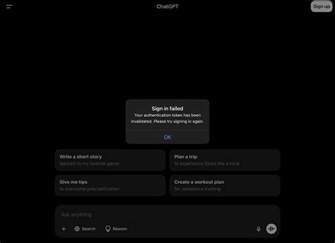 Sign In Failed In Chatgpt Bugs Openai Developer Community