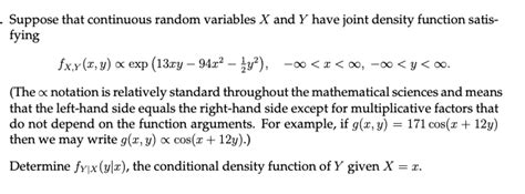 Solved Suppose That Continuous Random Variables X