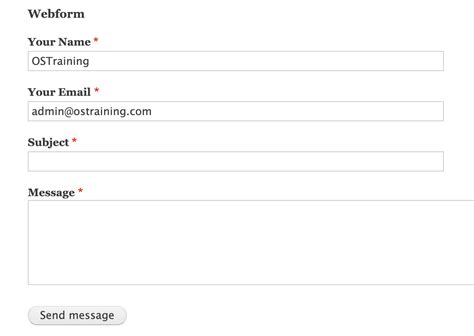 How To Add Drupal Webforms To Content Types Ostraining