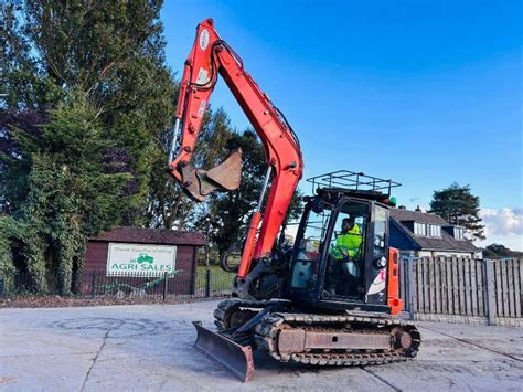 Hitachi Zaxis Zx85 Tracked Excavator Year 2014 Cw Quick Hitch Video