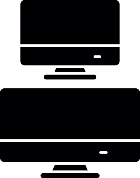 Monitors Vector Icon Design 16389361 Vector Art At Vecteezy