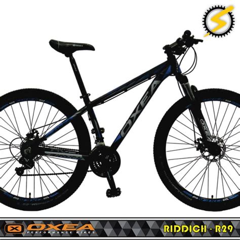 Bicicleta R29 Oxea Riddich Negro Cazul