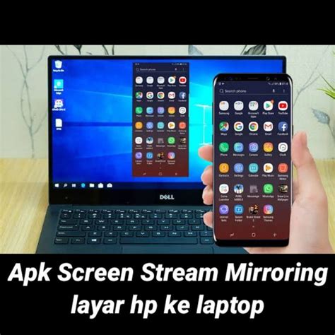 Jual Aplikasi Screen Stream Mirroring Pro Vip Premium Apk Pemindah Layar Hp Ke Laptop Shopee