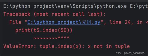Python 元组 Csdn博客