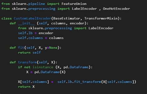 Be Making Custom Estimators For Data Analysis Using Python By Dayeoa