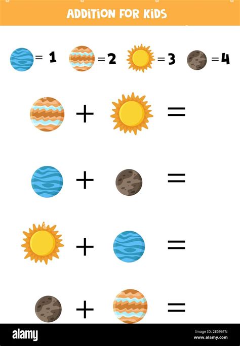 Solar System Math Worksheets Planets Of The Solar System