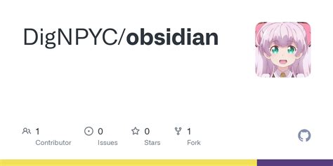 Github Dignpyc Obsidian