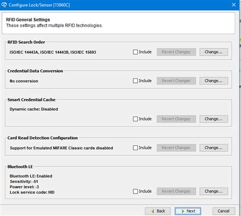 Aperio Programming Application Configuration