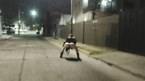 Sex On The Streets In Public Caught By Stranger Voyeurs Walking Naked