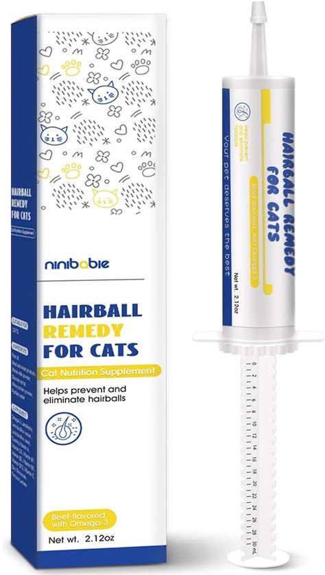 Ninibabie Hairball For Catseasy To Give Syringe Format