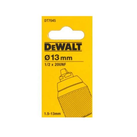 Патрон DeWALT DT7045, 1.5-13 мм, 1/2 дюйма, x20 UNF за 1740 р. – купить ...