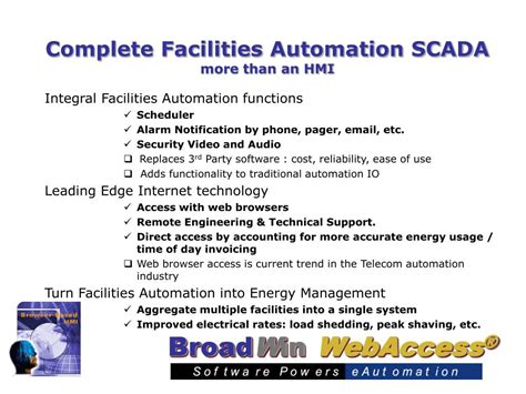 PPT WebAccess HMI SCADA Software Product Overview PowerPoint Presentation ID 729661