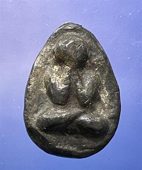 พระปิดตาเนื้อชินตะกั่ว ล ป ศุข วัดปากคลองมะขามเฒ่า Ennxo