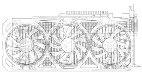 Gpu Graphic Card Print Chip Vector Graphic Card Print Chip Png And