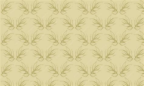 Premium Vector Classical Seamless Pattern Of Plant Motifs Leaves
