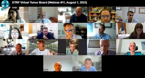 Virtual Tumor Board Section The Desmoid Tumor Research Foundation