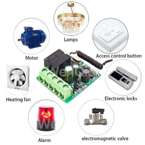 Badu Bg Rf 433 Mhz дистанционни управления Безжичен превключвател за дистанционно управление