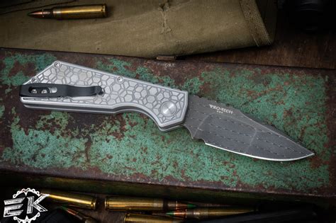 Protech Strider Custom Prototype Pt Automatic Folding Knife Gridlock