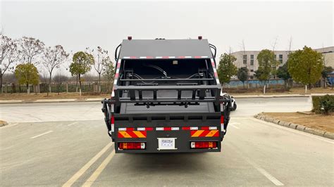 福田es7 4500压缩垃圾车 14方 中型8方垃圾清运车自装卸式清运车 阿里巴巴